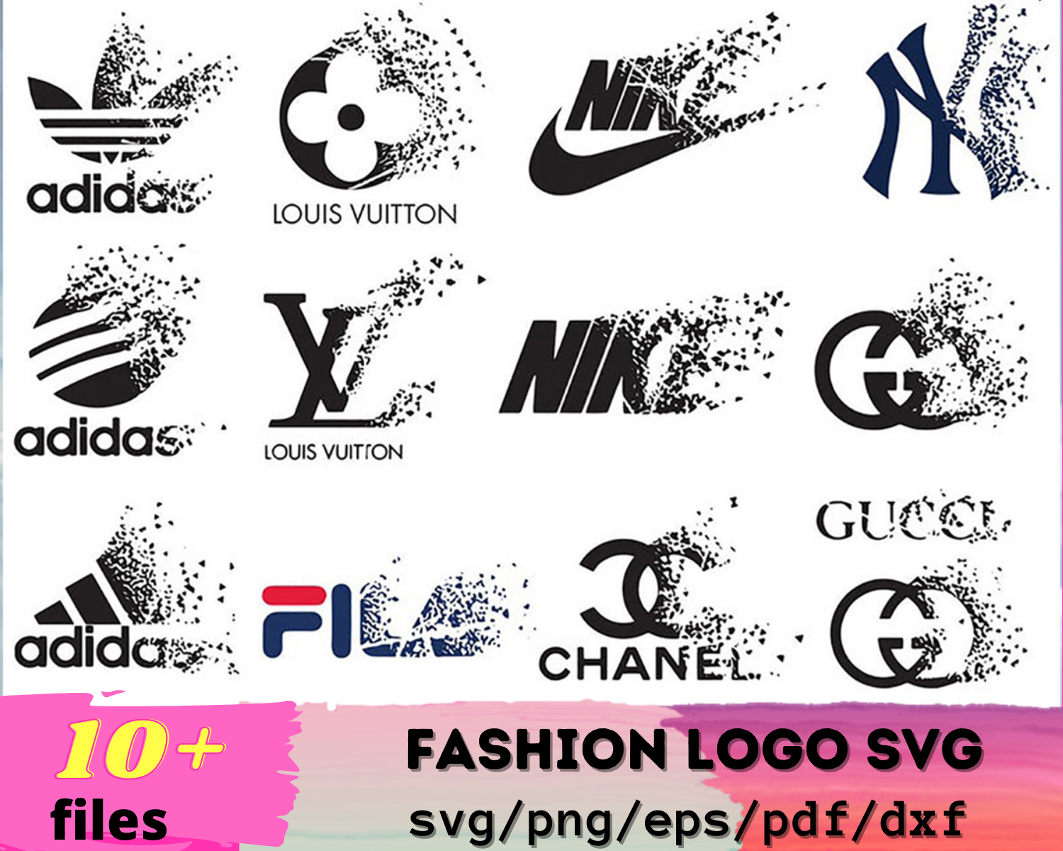 10+ Fashion Logo Svg, Brand Logo Svg, Famous Brand Svg, Brand Svg ...