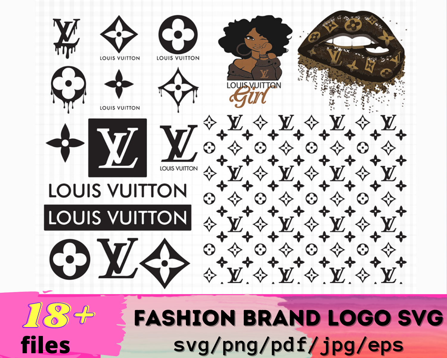 File For Cricut Brand Svg Bundle Fashion Brand Svg Digital Download ...