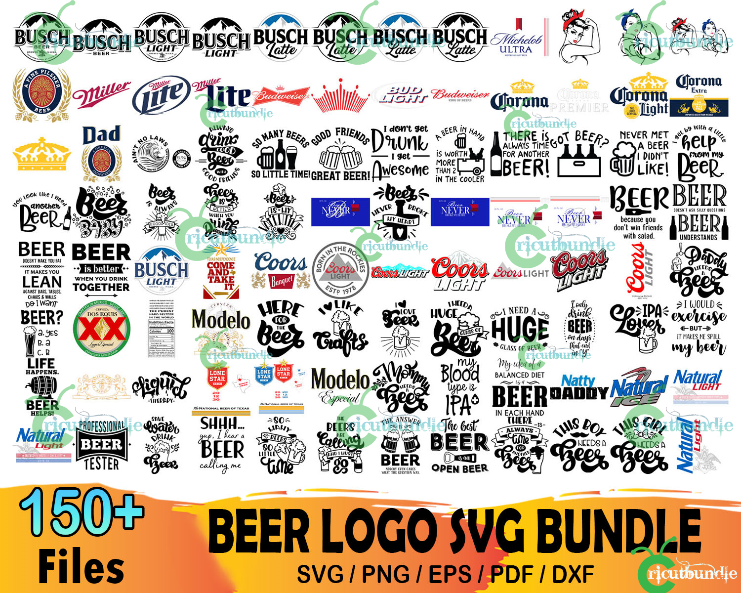 150+ Files Beer Logo Bundle Svg, Beer Svg, Budweiser Svg - bundle88 ...
