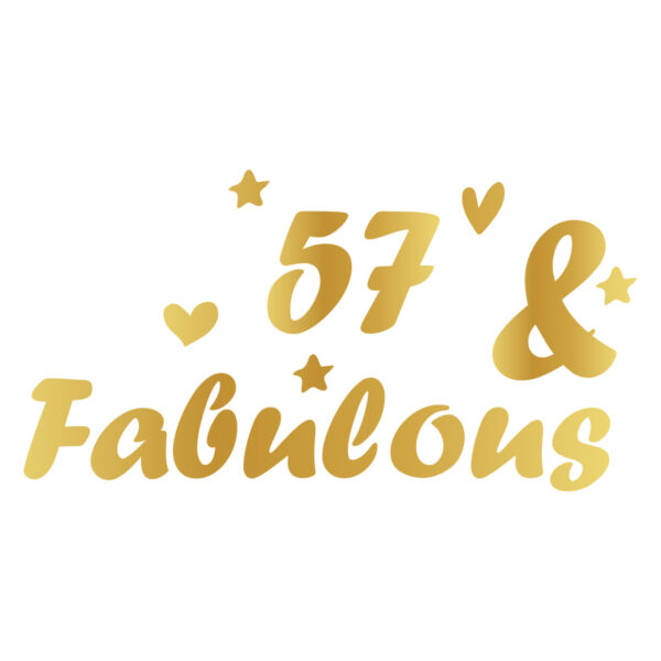 57 And Fabulous 57th Birthday Woman Svg, Birthday Svg, happy birthday ...