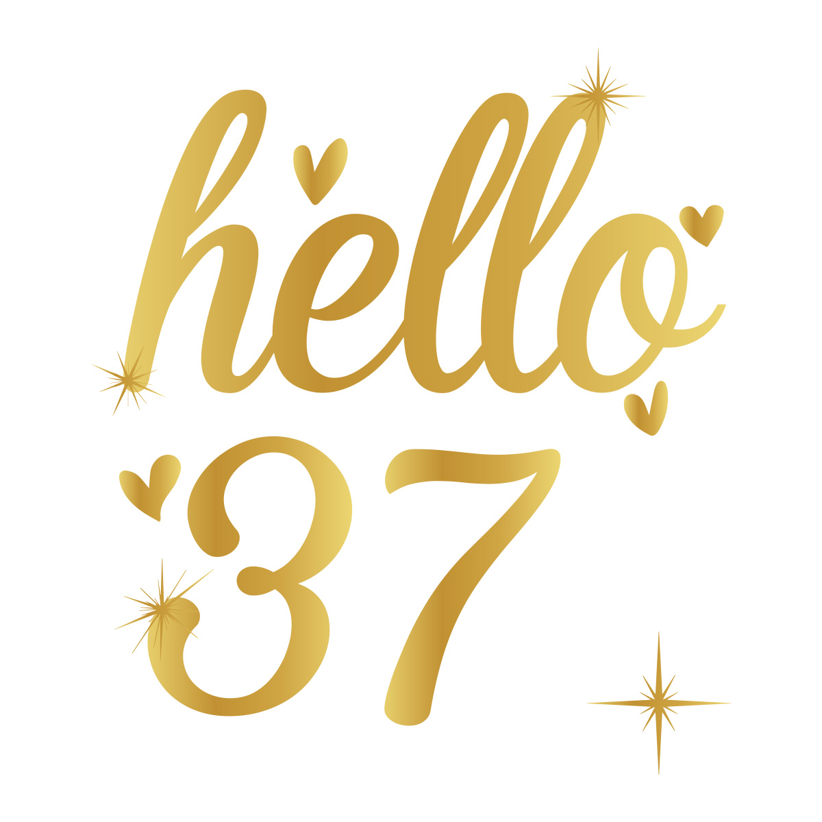 Hello 37 Happy 37th Birthday Woman Svg, Birthday Svg, happy birthday ...