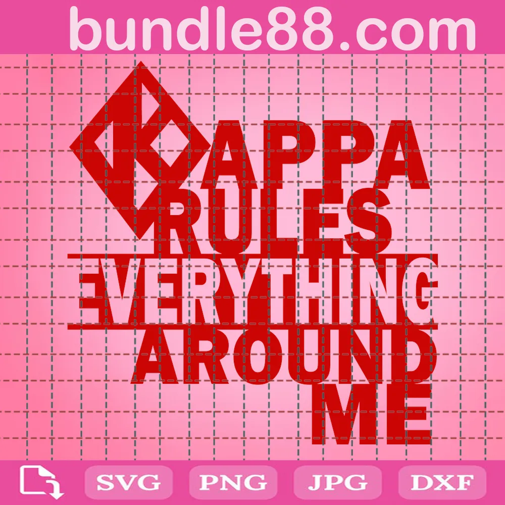 Kappa Alpha Psi Rules Everything Around Me Svg March 2024